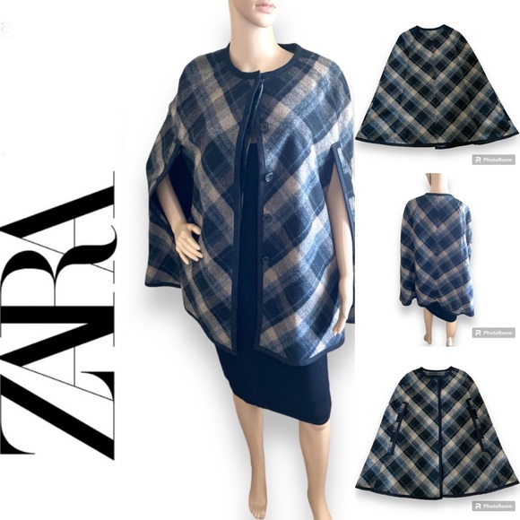 Zara | Jackets & Coats | Zara Cape | Poshmark
